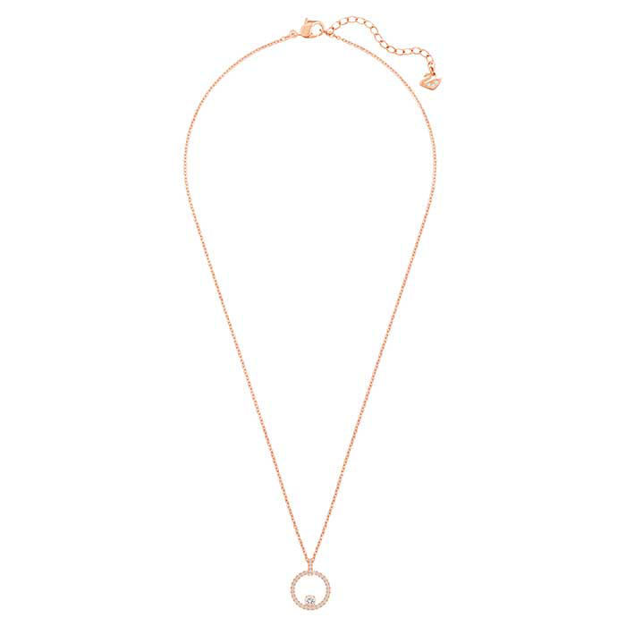 Swarovski smykke Creativity pendant White, Rose gold-tone plated ...