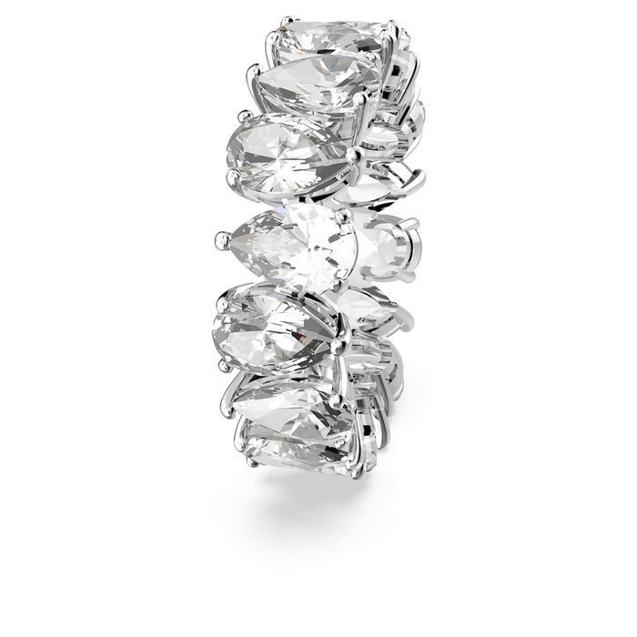 Swarovski ring Vittore drop cut, hvitt | Gullsmed Aas